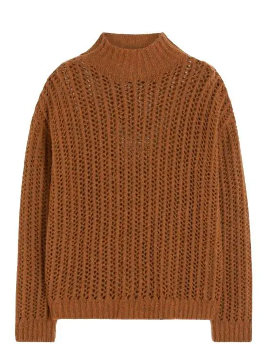 Max Mara Qualya Cardigan - Tobacco Color