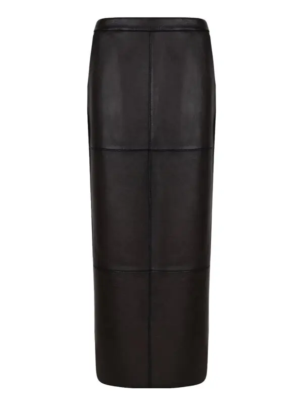 P.a.r.o.s.h Zipper Skirt - Brown
