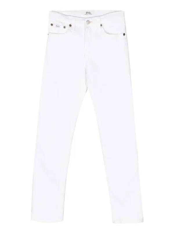 Ralph Lauren Sullivan Slim-fit Jeans - White
