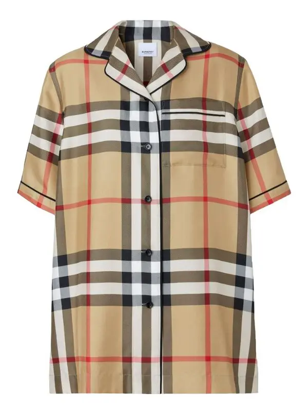 Burberry Vintage Check Button-up Shirt - Multicolor