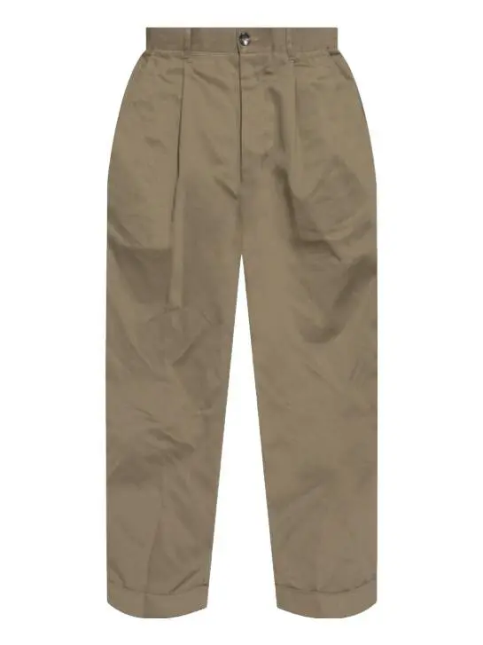 Ami Oversized Carrot Trousers - Gray