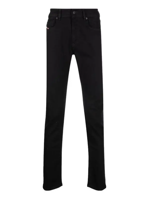 DIESEL® Sleenker Logo Patch Slim-fit Jeans - No