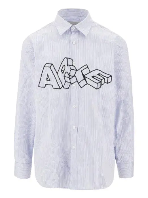 ARTE ANTWERP Long Sleeve Shirt - Blue