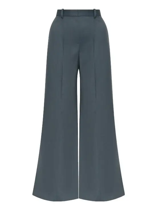 IRO PARIS Belted Wide Leg Trousers - Black