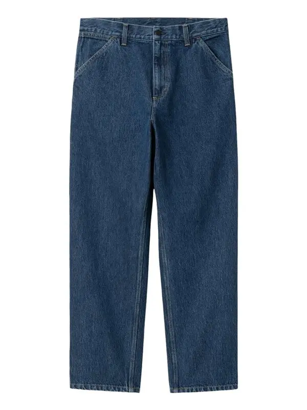 Carhartt Belt Ring Denim Trousers - Blue
