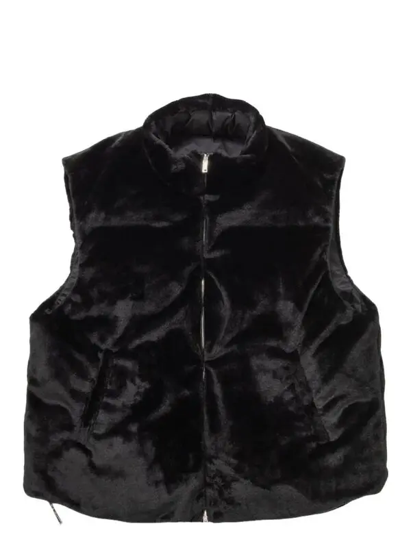 MASTERMIND WORLD Reversible Padded Gilet - Black