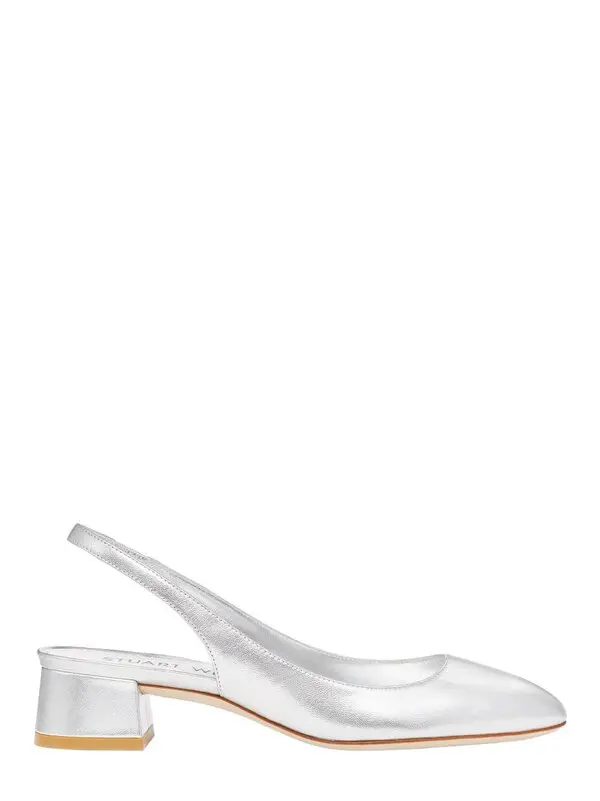 STUART WEITZMAN Vivienne 35mm Pumps - White