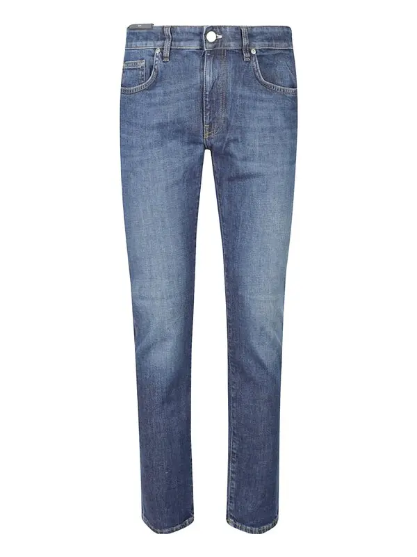 PT TORINO Swing Straight-leg Jeans - Blue