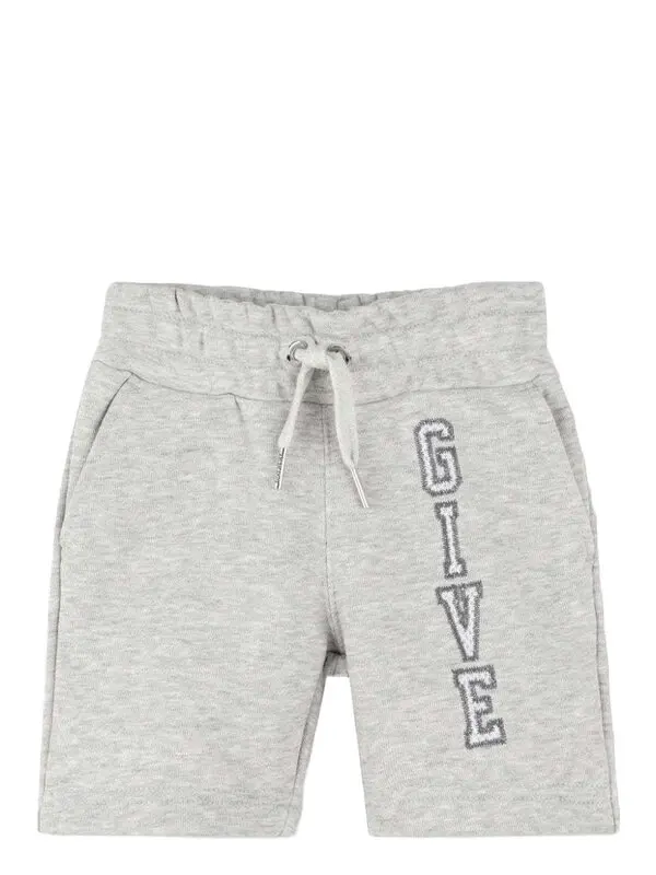 Givenchy Logo Embroidered Drawstring Shorts - White