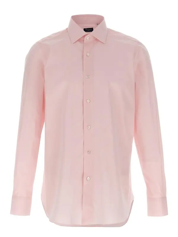FINAMORE 1925 Long-sleeved Shirt - Pink