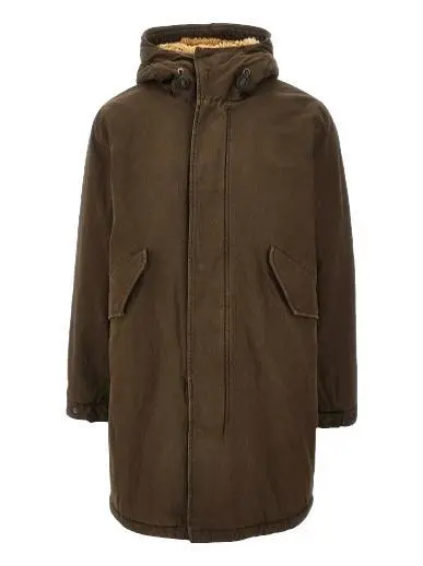 Aspesi Fuller Parka Coat - Green