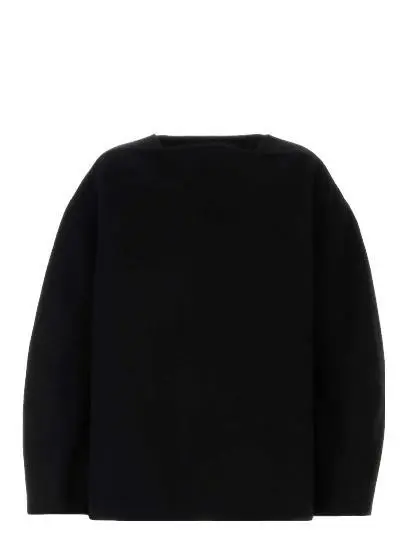 JIL SANDER Oversized Jumper - Black