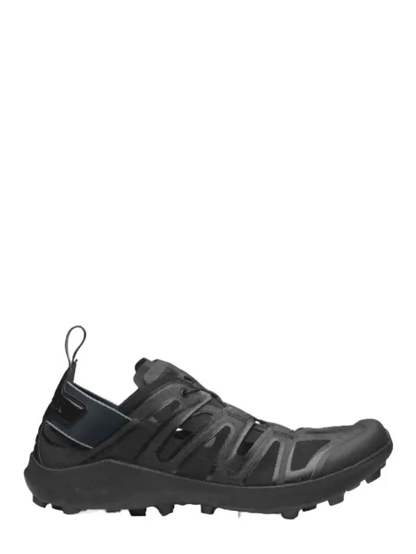 SALOMON Low Top Lace Up Sneakers - Black / Black