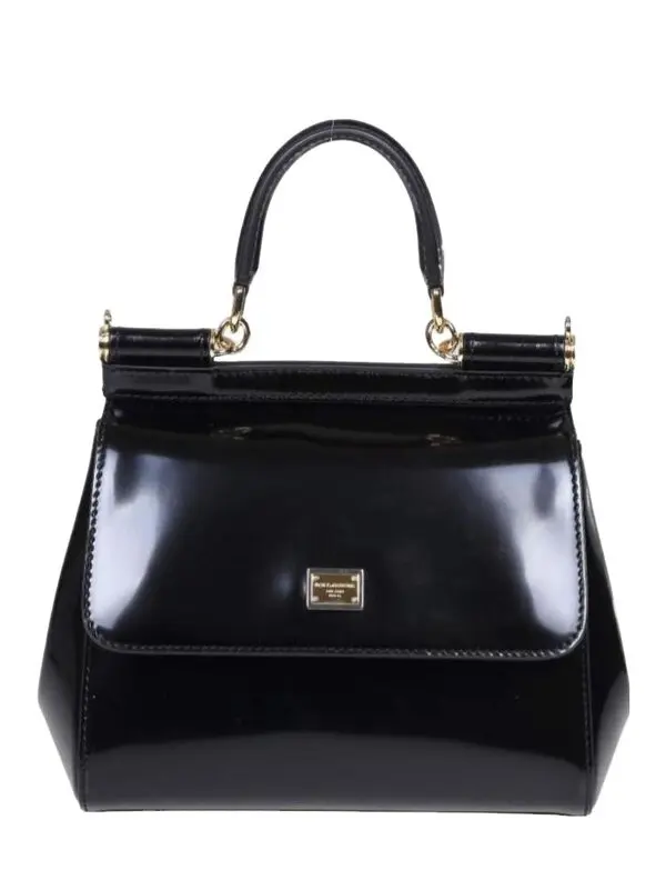 Dolce & Gabbana Small Sicily Bag - Black