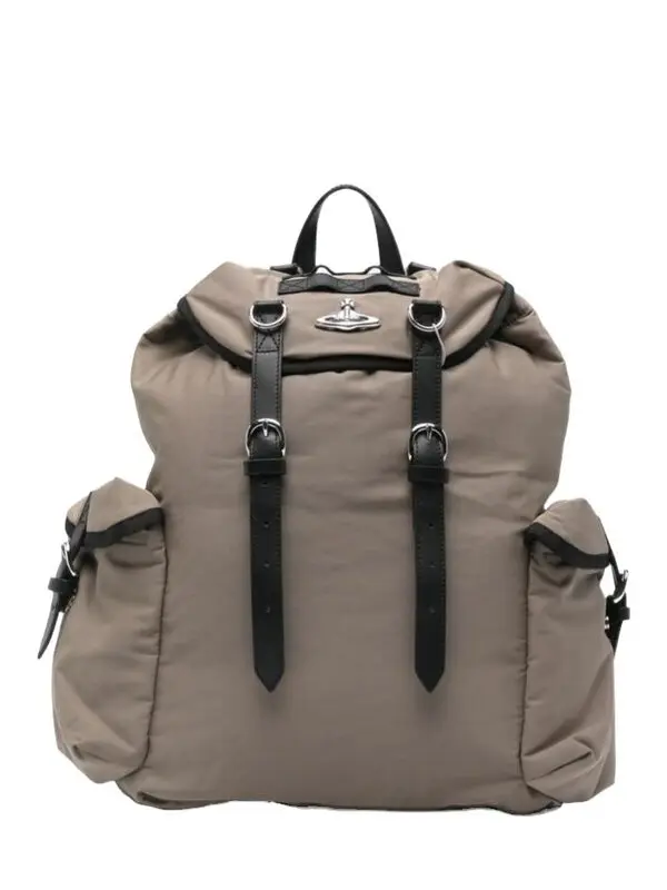 VIVIENNE WESTWOOD Buckled Backpack - Gray