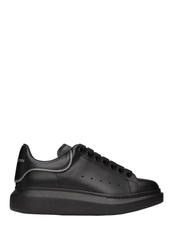 Alexander McQueen Chunky Zip Up Sneakers - Black
