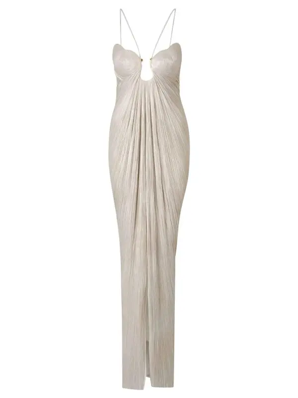 MARIA LUCIA HOHAN Sleeveless Maxi Dress - Cream