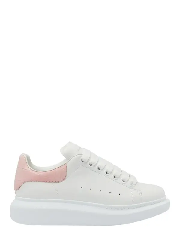 Alexander McQueen Oversized Lace-up Sneakers - White