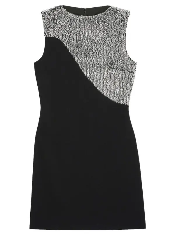 Givenchy Sleeveless Sequin Embroidered Evening Dress - Black