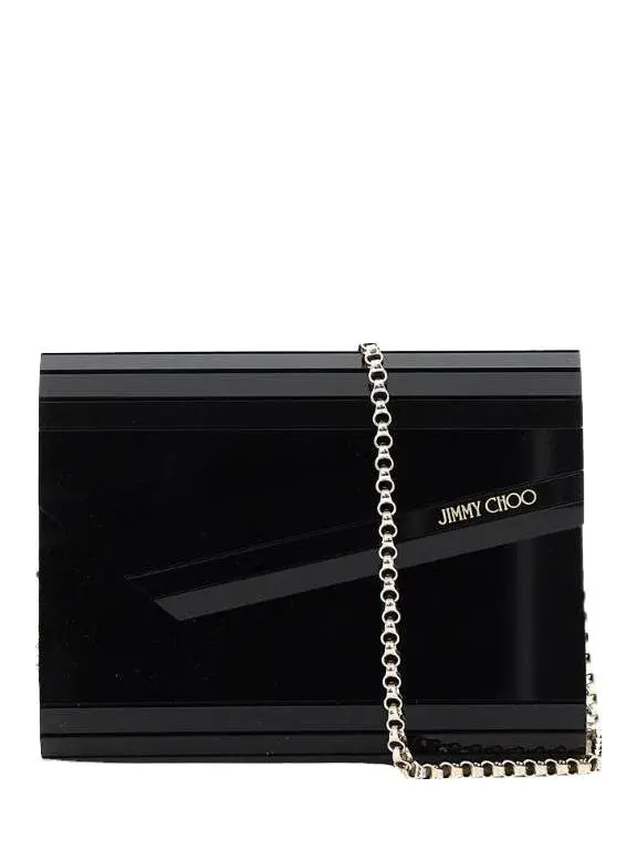 JIMMY CHOO Candy Clutch - Black