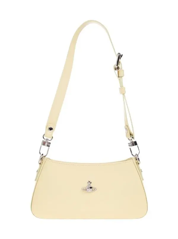 VIVIENNE WESTWOOD Tasha Zipped Shoulder Bag - Nude