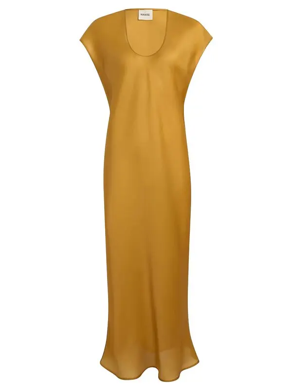 Khaite Darby Dress - Brown