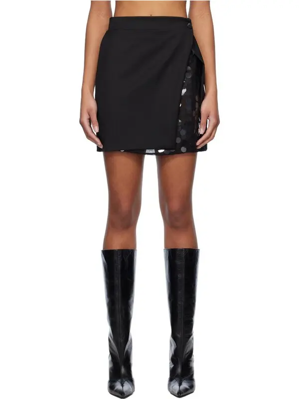 16Arlington Noelia Mini Skirt - Black