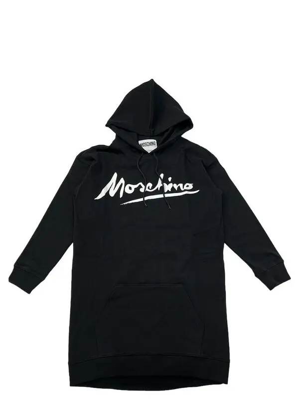 Moschino Hooded Dress - Black