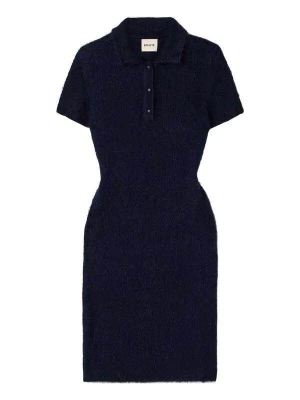 Khaite Graciela Dress - Navy Blue