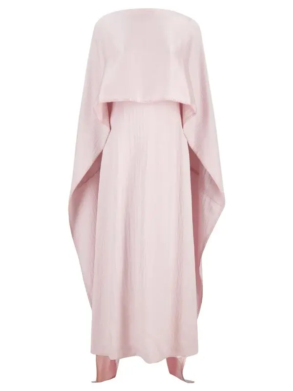 Gabriela Hearst Hunter Silk-crepon Maxi Dress - Pink