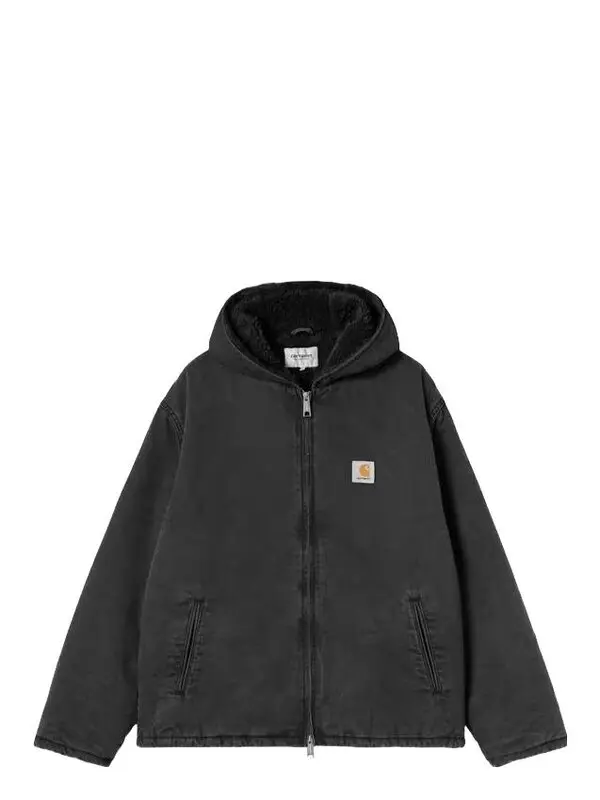 Carhartt Work In Progress Hooded Zip Jacket - Black