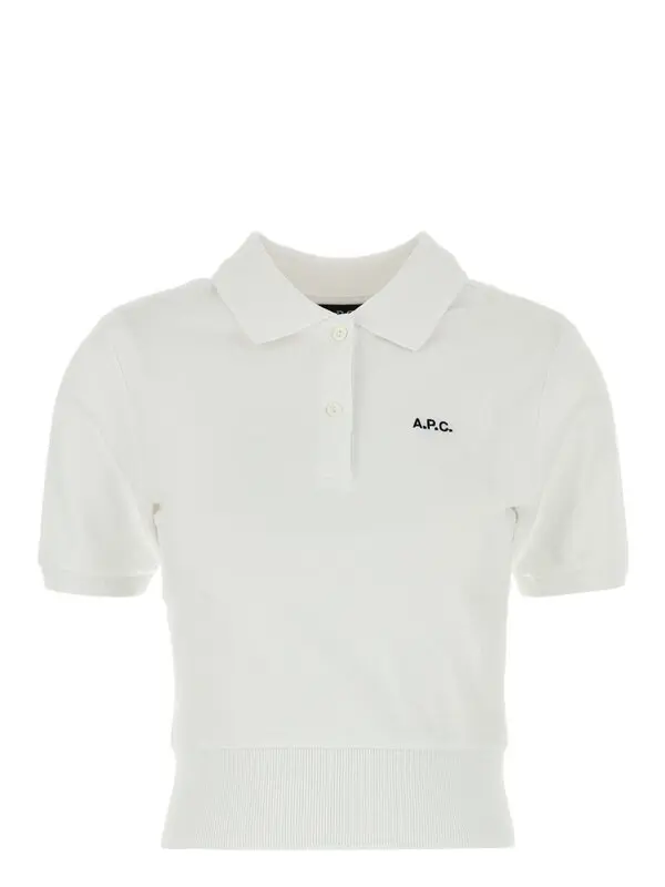 A.p.c. Classic Collar Polo Shirt - White