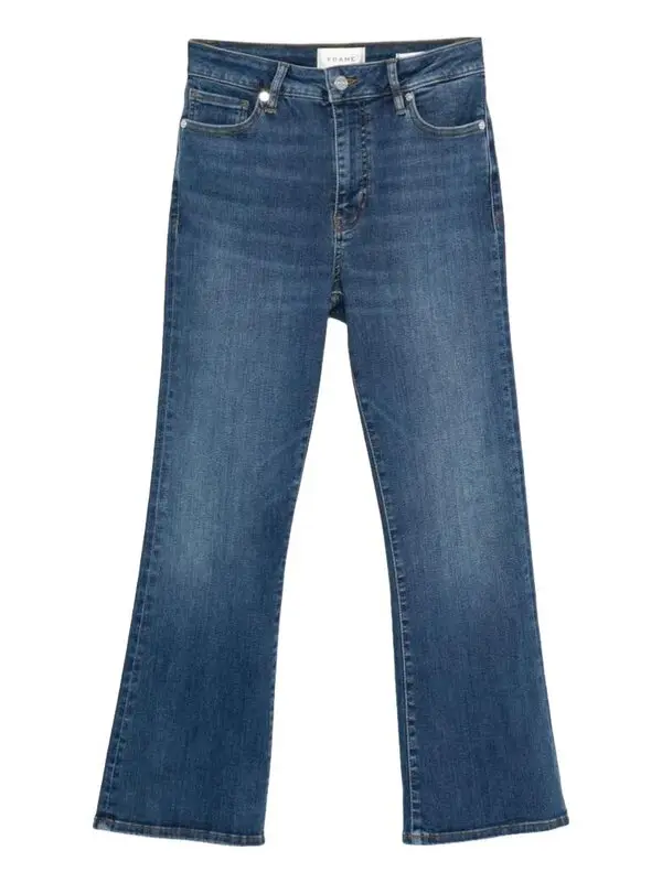 FRAME Le Crop Mini Boot Jeans - No