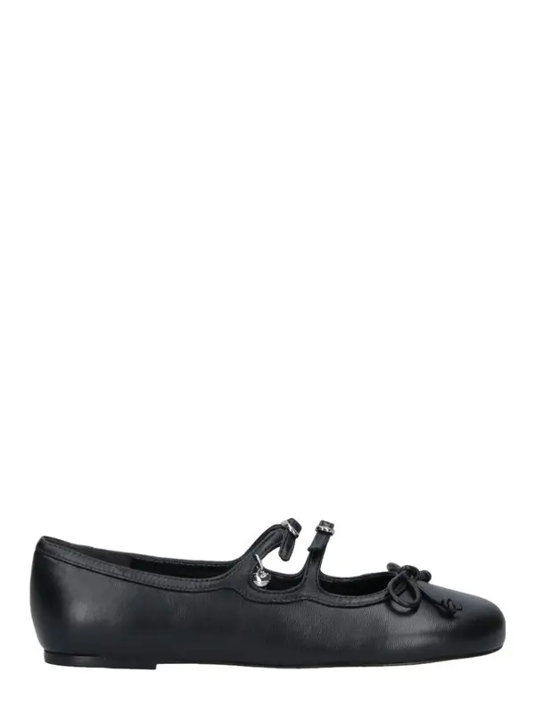 Marc Jacobs Round Toe Ballerinas - Black