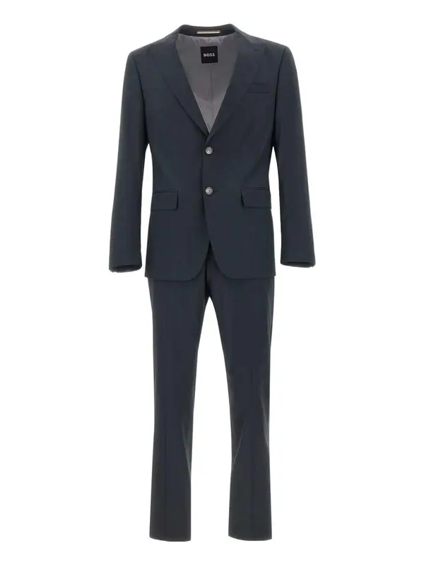 Hugo Boss Huge Slim Fit Suit - Black