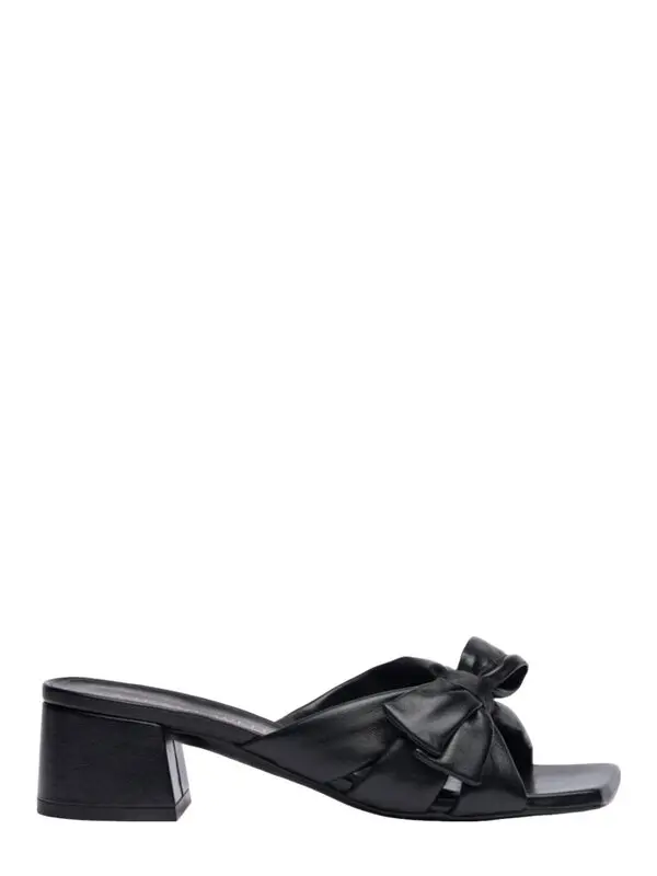 STUART WEITZMAN Sofia Bow-detail High-heeled Sandals - Black