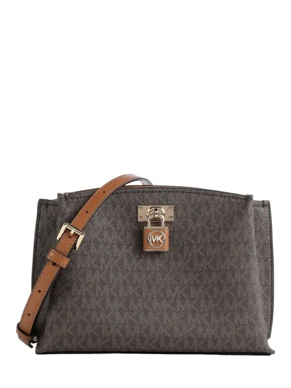 Michael Kors Logo-print Cross Body Bag - Black