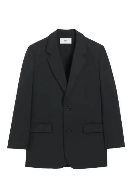 Ami Single-breasted Blazer - Anthracite