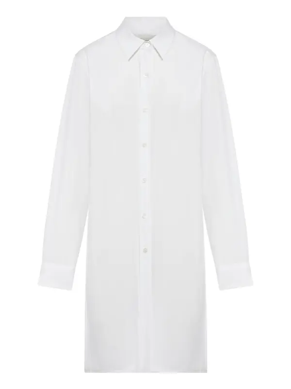 Dries Van Noten Cropped Shirt With Bow Detail - No