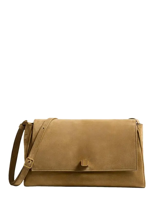 Khaite Audrey Cross Body Bag - Brown