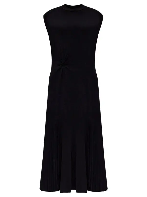 AERON Gulf Ribbed Maxi Dress - Black