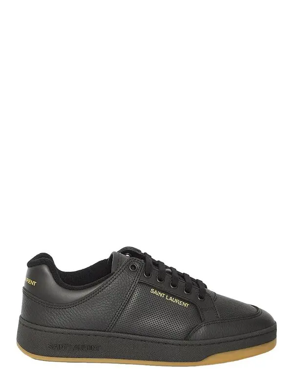 Saint Laurent Sl/61 Lace-up Sneakers - Black