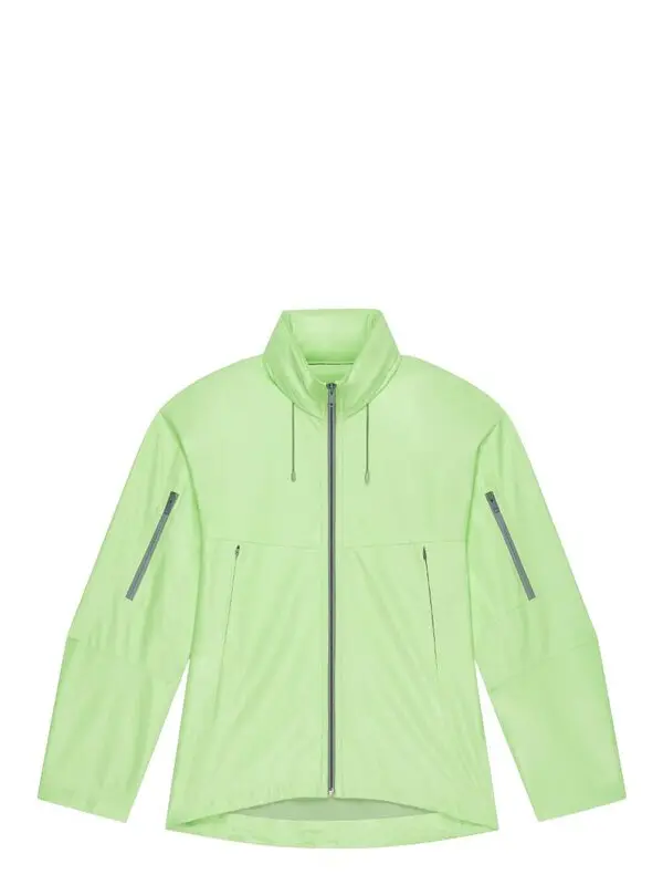 Givenchy Leather Windbreaker Jacket - Mint Green