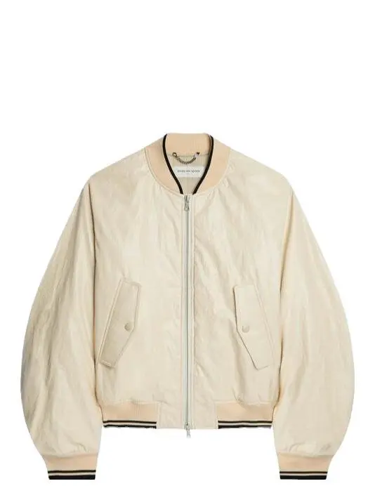 Dries Van Noten Long Sleeve Casual Jacket - Nude