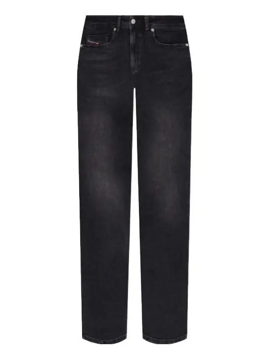 DIESEL® 1979 Slenker Jeans With Faded Effect - Black