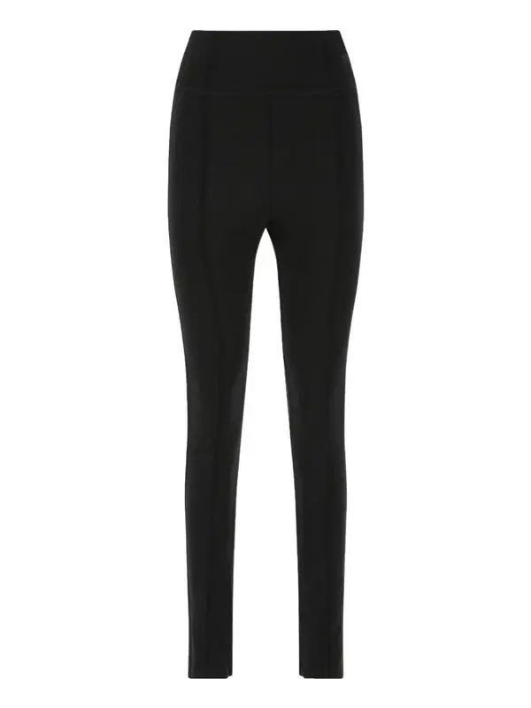 ROTATE BY BIRGER CHRISTENSEN Pleat-seam Stretch Leggings - No
