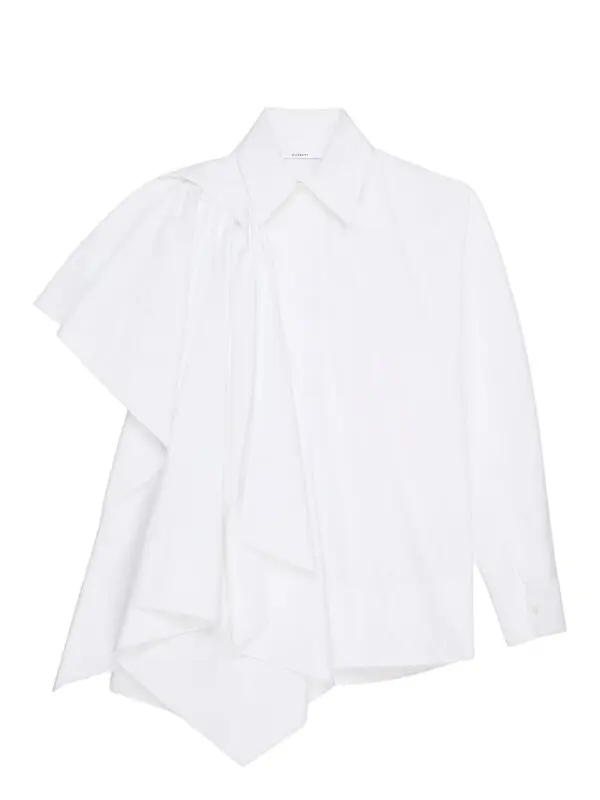 Givenchy Bow Detail Long-sleeve Shirt - White