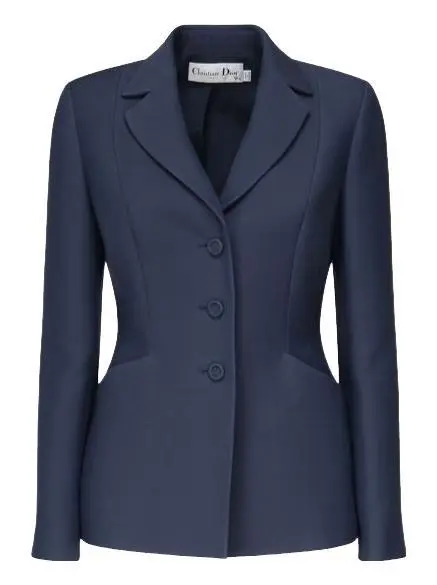 Dior Single-breasted Jacket - Blue