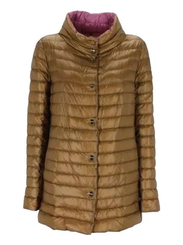 Herno Padded Quilted Jacket - Brown