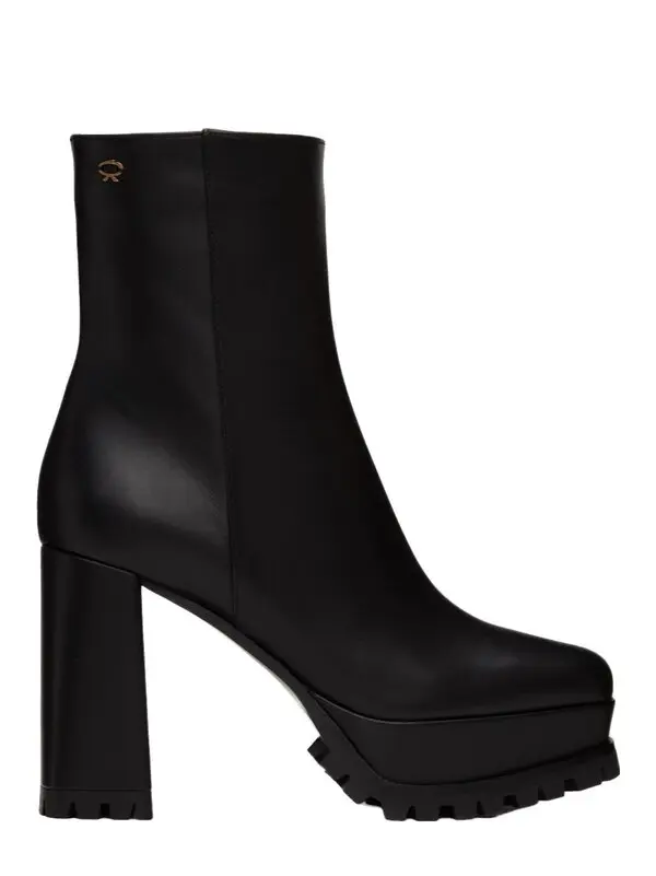 GIANVITO ROSSI Harlem High-heeled Ankle Boots - Black
